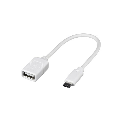 バッファロー USB2.0変換ケーブル(AメスtoC)0.15m ホワイト BSUAMC2015WH Type-C搭載機器に従来のUSB機器がつながる 対応機種:USB Type-Cを搭載したPCなど・USB(TypeA)コネクターで接続す...