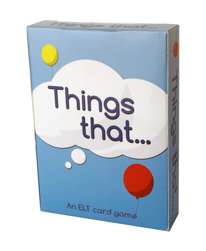 Kav's ELT Games 英語 カードゲーム Things that... 本体サイズ : 約 横6.5cm x 縦 9cm x 厚み 2cm 日本語の説明カード付き! 関係詞節を覚えよう! 大人も楽しめる英語のカードゲーム! 対象年...