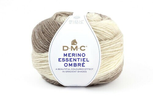 ディーエムシー(DMC) OMBRE オンブレ 毛糸 極太 #1004 茶・白系 150g 285m DMC8153 仕立:約150g(約285m)(極太) 素材:メリノウール50% アクリル50% 使用針:棒針 5.5mm(11〜12号)...