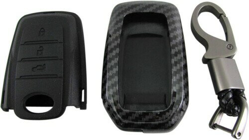 BRIGHTZ ランクル250 TRJ250W GDJ250W カーボン調スマートキーケース 黒 ランクル ランドクルーザー 250 同一商品でも様々な名称・通称がありますので、下記に一部を記載させていただきます。 キーカバー キーケース ...