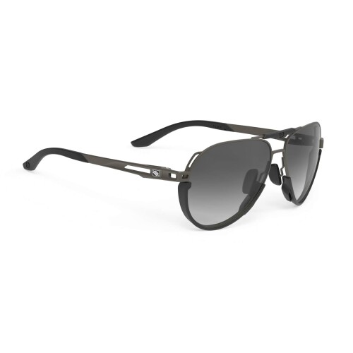 (RUDYPROJECT) サングラス SKYTRAIL スカイトレイル ガン マット フレーム/スモーク ブラック デグ レンズ 幅58mmブリッジ幅: 14mmテンプル長: 130mm高さ48mm 重量: 37gレンズ 幅58mmブリッ...