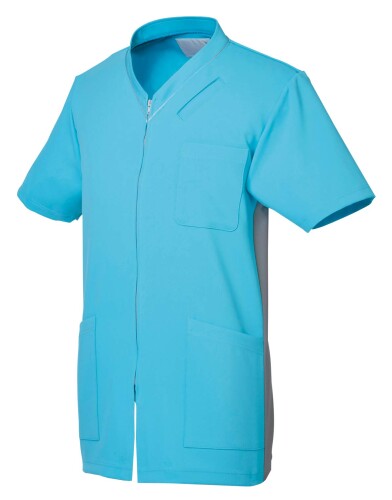(トンボメディカル) スクラブ（前開き） SIZE:SS 胸囲:90 身丈:66 袖丈:20 肩幅:37 SIZE:S 胸囲:94 身丈:68 袖丈:21 肩幅:38 SIZE:M 胸囲:101 身丈:70 袖丈:22 肩幅:41 SIZE...