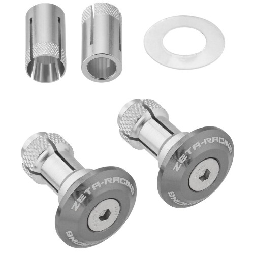 (ジータレーシング) [ファイ]29mmタイプ(対応内径13.5~19mm) バーエンドプラグ チタンカラー F5189 ストリートカスタムからレース車両まで幅広く使用できる軽量バーエンドプラグ。 転倒時のスロットルチューブ、グリップ損傷を...
