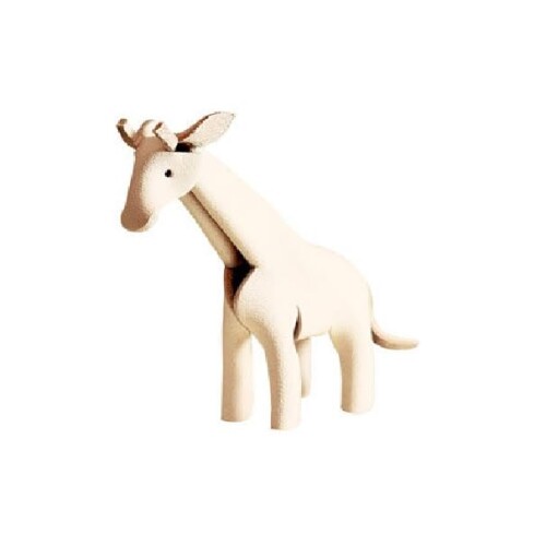 LEATHER CRAFT クラフト社 レザーキット 『革でつくる動物 キリン 4396』 作品サイズ(約):全長9.5×奥行2.5×高さ8cm 制作時間:30〜40分(成形のみ) キット内容:型抜き済牛革、作り方説明書 必要道具:水を入れ...