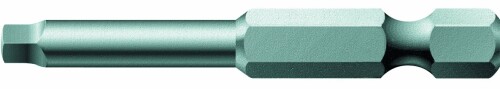 WERA ベラ Square 四角ソケットネジ用ビット ドライバービット 差込6.35mm 刃先サイズSQ00 全長50mm 060150 サイズ(mm):L50×W7×H6　重量(g):7　刃先サイズ(SQ):00　差込(inch):1/...