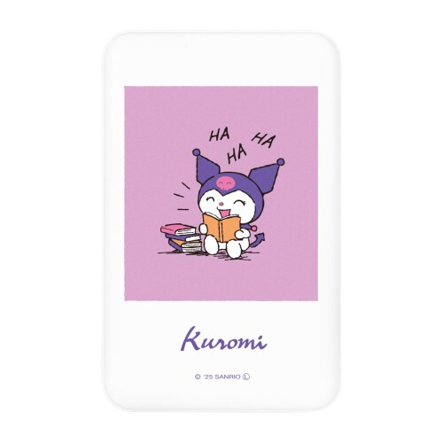 グルマンディーズ サンリオキャラクターズ MagSafe対応 ワイヤレスリチウム充電器 5000mAh クロミ SANG-537KU 磁力でピタッと装着できる、持ち運びに便利なMagSafe対応リチウムイオンポリマー充電器です。PSE規格適...