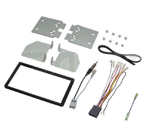 KANACK［カナック企画］ホンダ N-VAN(AM／FMチューナー付車)用 DINサイズカーAV取付キット NKK-H95D パネル ブラケット一式 コネクター(20P) アンテナ変換コード(CE) その他 AM/FMチューナー付車に市販...