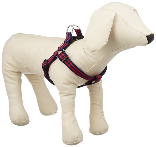 ペティオ (Petio) メリカジ ストライプハーネス ネイビー 小型犬用 S サイズ 本体サイズ (幅X奥行X高さ) :1.5×55×15cm 本体重量:0.55kg 原産国:中華人民共和国 商品紹介 小型犬〜大型犬までのアメカジテイスト...