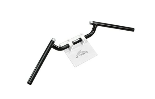 ハリケーン(HURRICANE) ハンドルバー P7/8インチ SWコンドル ブラック HB0018B [ファイ]7/8インチのハンドルバーです。 ハンドル形状:SWコンドル スチール製ハンドル カラー:ブラッククローム ハンドル外径[ファ...
