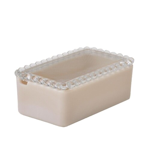 ヤマキイカイ(Yamakiikai) MILK GLASS モカ バターケース W636 ミルクガラスのバターケース 乳白色の優しい色合いに、ぽってりした厚み。1940年〜60年代の古き良きアメリカで愛されたミルクガラスの食器は、独特の風合...