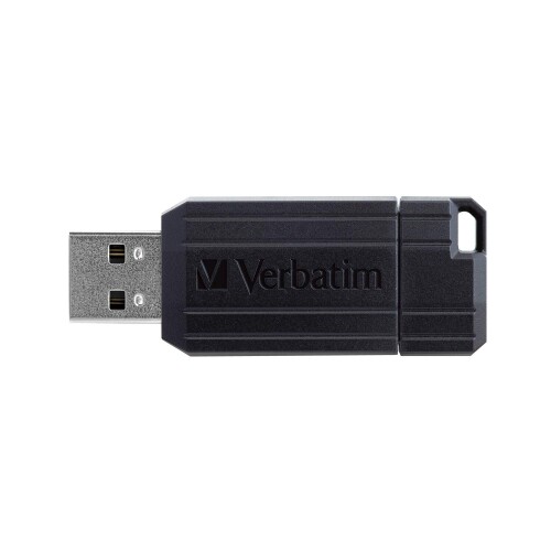 Verbatim バーベイタム USBメモリ 64GB スライド式 USB2.0対応 USBP64GVZ4 規格:USB2.0 記憶容量:64GB タイプ:キャップスライドタイプ,色:ブラック 本体サイズ:高さ54mm×幅9mm×21mm,...