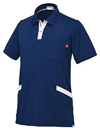 介護ユニフォーム ニットシャツ 男女兼用 ルコック ネイビー サイズ:4L UZL3032-5 商品サイズ (幅×奥行×高さ) :4L 内容量:1枚 極細のスキマを利用した毛細血管構造のポリエステル糸を使用した東レ《スプリンジー》生地を使用...