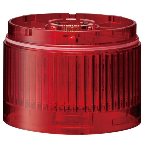 パトライト 積層信号灯 シグナル・タワー LEDユニット LR7-E-R Φ70 赤色 原産国:インドネシア サイズ Φ70 光源 LED 発光色 赤 定格電圧 DC24V 定格消費電流/定格消費電力 Typ. 0.04A/1W Max. ...