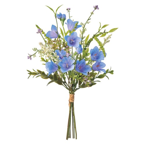東京堂(Tokyodo) 造花 カンパヌラブーケ ブルー 花径4.5×L36×W20cm 1入 FM000075-005 色名:#5 ブルー 素材:ポリエステル サイズ:花径4.5×L36×W20cm 色名:#5 ブルー 素材:ポリエステル...