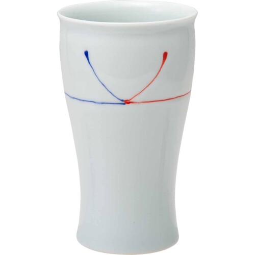 波佐見焼 翔芳窯 焼酎カップ ビアカップ フリーカップ 約400ml 結ぶ 20459 商品重量:0.26kg 容量:約400ml 素材:磁器 商品重量:0.26kg 生産国:日本 波佐見焼は長崎県東彼杵郡波佐見町で焼かれる陶磁器のこと。積...