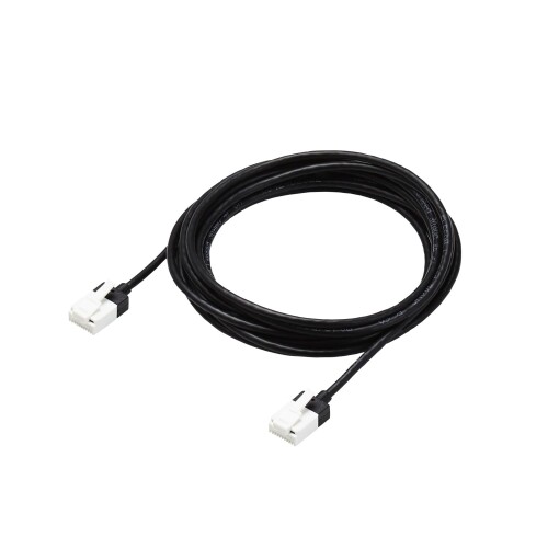 エレコム LANケーブル CAT6A 3m ツメが折れない スーパースリム ブラック ECLD-GPASSTBK30 周波数帯域500MHzを保証する10ギガビット・イーサネットに対応した、Cat6A LANケーブルのスリムタイプです。狭い...