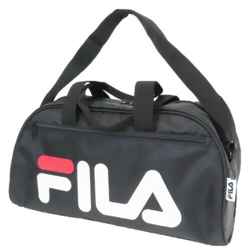 ボストンバッグ FILA ブラック お子様に大人気FILAのボストンバッグです。 水に強いポリエステル素材で出来ているのでプールバッグにもピッタリ。お子様の学校行事や習い事にも大活躍です。 サイズ:約 H210×W395×D175mm 素材...