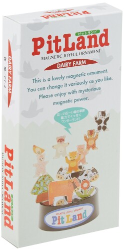 ぼりゅうむ・わん・プロダクツ(VOLUME・ONE・PRODUCTS) ピットランド(牧場) 本体サイズ : 6.8(W)×6.8(D)×2.5(H)cm 男女共用 対象年齢 : 3歳から 重量 : 0.175kg 商品コード2008045...