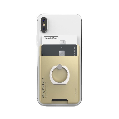 AAUXX(オークス) iRing Pocket2 アイリングポケット2 スマホ落下防止 セーフティグリップ＆ポータブルスタンド UMS-IR03PKGD2 ゴールド カラー ?PearlWhite 電池使用 ?いいえ ブランド名 ?IRi...
