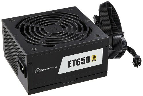 Silver Stone Silverstone(シルバーストーン) Essentialシリーズ セミモジュール式 80Plus ゴールド認証 ATX電源 650W SST-ET650-HG-Rev 最大 DC 出力: 650W 80 PL...