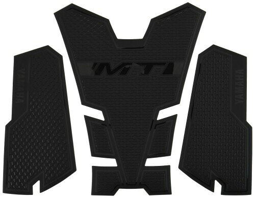 ヤマハ発動機(Yamaha) プロテクションパッド MT-25/MT-03 Q5K-YSK-122-T01 デザイン性と機能性を両立したスタイリッシュなプロテクションパッド MT、YAMAHAロゴ入り。 センター、L/Rサイドの3枚セット。...