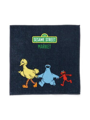 (セサミストリートマーケット) カラフルアートプリントハンドタオル SSMUGG239400 レディース NVY Free Size TM and (C) 2023 Sesame Workshop. All rights reserved....