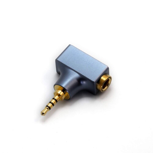 DD ddHiFi 全新2世代のDJ44B DAP/DAC /アンプ用のバランス4.4mmメスから2.5mmオスのイヤホン平衡アダプター 転換プラグ よりコンパクト!今回の第2世代のDJ44Bをより軽く、より小さくなりました。 抜き差しがよ...