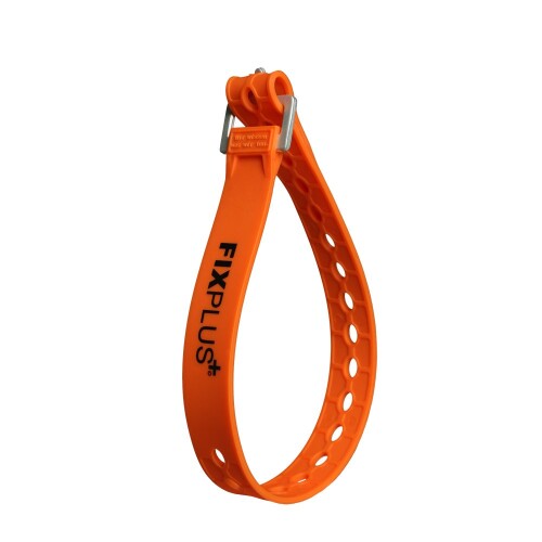 FIXPLUS(フィックスプラス) FIXPLUS STRAP46cmORG 色々ななものをまとめたり縛ることが可能。 リストバンドのように簡単に使え、バイクパッキングなどに活躍するストラップ 耐紫外線、耐カット性能に、耐寒性/耐熱性もあり...
