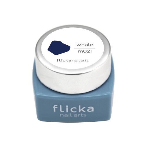 flicka nail arts(フリッカネイルアーツ）ホエール FG-m021 カラージェル 男女両用 原産国:日本 商品紹介 季節やシーンを選ばず、肌馴染みがよく使いやすいカラーバリエーションで、ワンカラーにも様々なアートにも使いやすい...