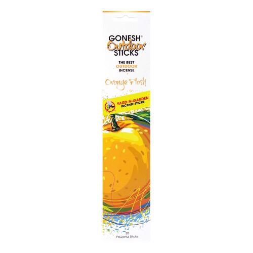 大香 GONESH (ガーネッシュ) インセンス スティック OUTDOOR ORANGE FLASH 20本入 商品サイズ (幅×奥行×高さ) :65mm×91mm×310mm 原産国:アメリカ合衆国 内容量:20本 はじけるようなオレン...