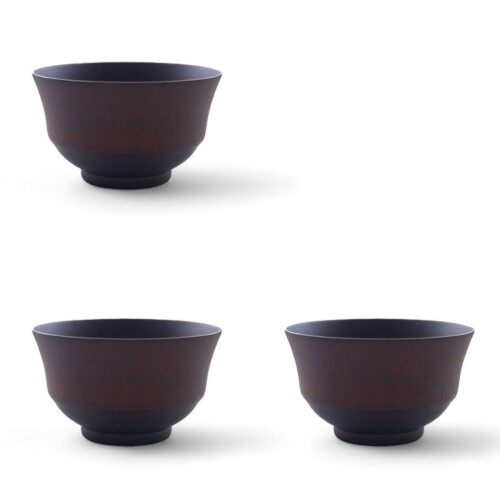 J-kitchens 味噌汁 お椀 木製 木彩 ダークブラウン 椀 S 3個セット 10.5cm x 6.3cm Current model 生産地:中国 素材・成分:天然木 表面塗装:ウレタンコーティング パッケージ:個別梱包 天然木の汁...