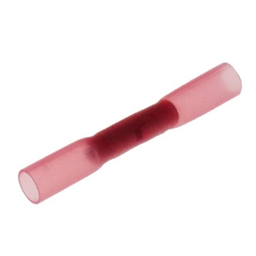 日立(HITACHI) 防水型圧着スリーブ(熱収縮タイプ) ACH-1.25 [ タイプ ] 熱収縮防水タイプ [ 収縮温度 ] 120度 [ 電線抱合範囲 ] 0.75mm2〜1.25mm2 [ 被覆色 ] 赤色(レッド) [ 全長 ] ...