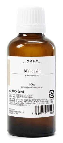 ease アロマオイル エッセンシャルオイル マンダリン 50ml AEAJ認定精油 商品サイズ (幅×奥行×高さ) :115 内容量:50ml 商品コード20076081404商品名ease アロマオイル エッセンシャルオイル マンダリン...