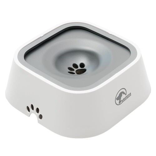 アイメディア(Aimedia) ペット給水器 犬用 猫用 水飲み器 ウォーターボウル 大容量 1L 飛び散り防止 こぼれにくい ホコリ防止 【商品仕様】商品サイズ/本体:(約)22.3×22.3×7.8cm、容量/(約)1L、材質/ボウル:...