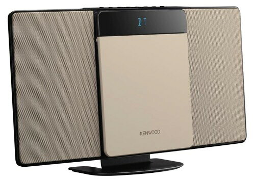 JVCケンウッド KENWOOD LCA-10-C コンパクトCDコンポ Bluetooth対応 ラジオ(ワイドFM) USB再生 【コンパクトな縦型スリムデザイン】幅37.5cm、奥行き9.8cmのコンパクトな1BOXスタイルで、狭い棚や...