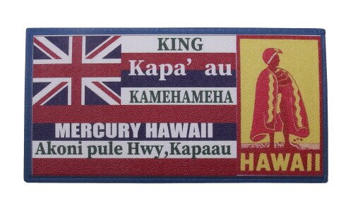 キーストーン マーキュリー デコステッカー KING KAMEHAMEHA 29.5×0.8×24cm ME054698 サイズ:29.5×0.8×24cm 材質:発泡ポリエチレン(耐熱) 生産国:中国 MERCURYデザインのデコステッカ...