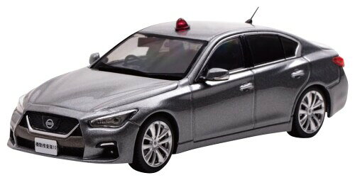 RAI'S 1/43 日産 スカイライン GT (V37) 2022 警察本部刑事部機動捜査隊車両 (グレー) 完成品 RAI'S 1/43スケールミニカー。 ダイキャストモデル。 V37型の日産スカイライン (後期型)をベースとした警察車...