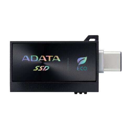 外付けSSD SC730 ブラック 512GB Type-C/Type-A 最大読込速度600MB/秒 コンパクト7.8g SC730-512G-CACTI-I スライド式 親指サイズのコンパクト設計、わずか7.8gの軽さで持ち運びにも最適...