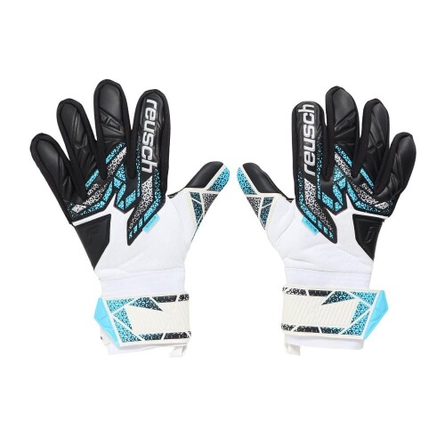 ロイシュ(Reuch) サッカー/フットサル キーパーグローブ アトラクト シルバー (1125)ホワイト/シルバー 8 5560215 原産国:パキスタン 素材:パーム:ロイシュグリップシルバー、カット:エクスパンスカット、カフエラスティ...