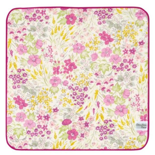 プレーリードッグ Chouchou Fleur ガーゼパイルハンカチ CFH-529 ワイルドフラワー ピンク 表地は優しい小花柄のプリント生地、裏地は柔らかな風合いのニットパイルを使用した2枚合わせのハンカチです。 抜け落ちが少なく、高い...