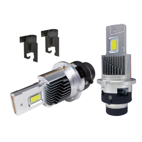 GraphicRay LED HID ヘッドランプ D2 R/S共通タイプ 純正交換用HIDバルブをLED化 専用の配光シェードつき 冷却ファンと銅板で放熱効果アップ 車検基準対応 GRX-743 (GRX-744) (D2) ?純正交換用...