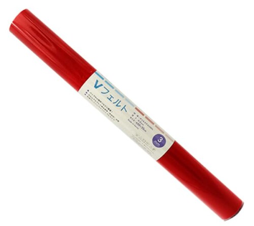 サンフェルト フェルト 『Vフェルト 55cm×50cm 3mm厚 3111番色』 サイズ:約 50cm×55cm(丸巻き) 厚み:約3mm 素材:ポリエステル100% 生産国:韓国製 刺しゅうの土台や小物づくりなどに最適! 厚さ3mmタイ...
