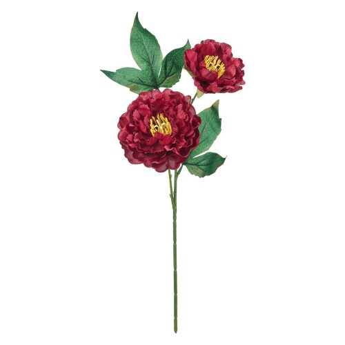 東京堂(Tokyodo) 造花 フィオナピオニー バーガンディ 花径8〜11×L39×W15cm 1入 FM000426-007 色名:#7 バーガンディ 素材:ポリエステル サイズ:花径8〜11×L39×W15cm 色数豊富な5色展開使い...