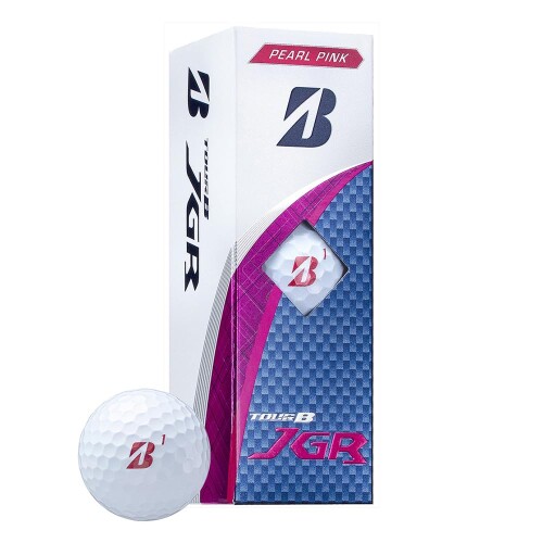ブリヂストン TOUR B ボール TOUR B JGR ボール 1スリーブ 1スリーブ(3個入り) パールピンク カラー:パールピンク、構造:ソフトアイオノマーカバー3ピース コア:スピードマッスルコア、インナーカバー:Neo HR-DR...