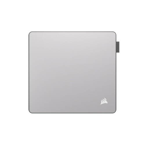 CORSAIR MM PROコントロール・エスポート・チューンド布製マウスパッド ? プロフェッショナルなコントロールと精度、4mm 滑り止めベース、傾斜したステッチエッジ ? ミディアム、グレー CH-941C0A1-WW プロフェッショ...