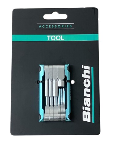ビアンキ(Bianchi) ビアンキ ミニツール 10 A 自転車 ロードバイク 工具 携帯 サイクリング チェレステ JPAA3AMTOOLCK00 コンパクトで使いやすい10種機能のミニツール。 仕様:プラスドライバー、マイナスドライバ...