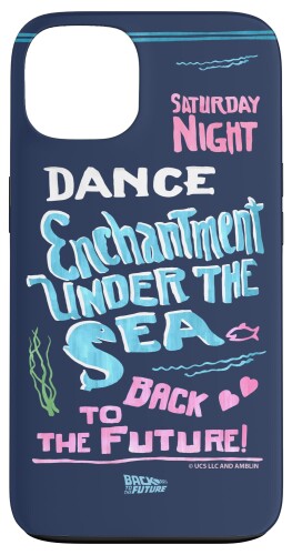 バック・トゥ・ザ・フューチャー Enchantment Under The Sea Dance スマホケース iPhone 13 用 Get ready for the school dance of the century with th...
