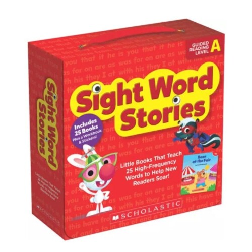 スカラスティック (Scholastic) Sight Word Stories Level A (with Storyplus) 英語教材 Scholastic (スカラスティック) 社は、1920年創業以来、英語圏の子どもたちに読書の楽...