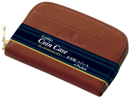 レイメイ藤井 コイン入れ ラウンドファスナー 革製 ブラウン NC8009C W9.5cm×H6.5cm×D2.2cm 素材:牛革 ラウンドファスナー マチ付き中仕切り2枚 ラウンドファスナータイプの牛革製コイン(小銭)入れ。 マチ付き中仕...