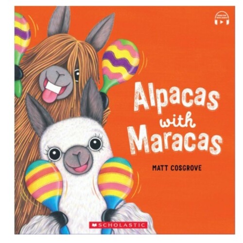 スカラスティック (Scholastic) Alpacas with Maracas (with Storyplus) 英語教材 Scholastic (スカラスティック) 社は、1920年創業以来、英語圏の子どもたちに読書の楽しみと学ぶ楽...
